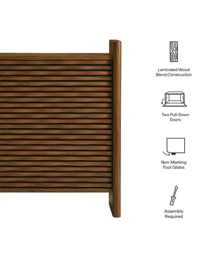 MODWAY Emric Wave Shoe Cabinet