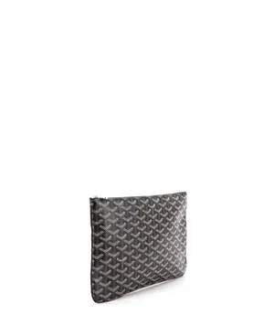 Goyard Mm Senat Zip Pouch Coated Canvas