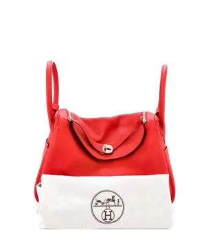 Hermès 34 Lindy Bag Clemence - Red