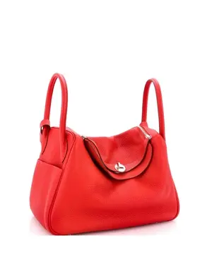 Hermès 34 Lindy Bag Clemence - Red
