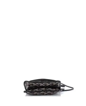 Goyard Plumet Clutch Wallet Coated Canvas - Black