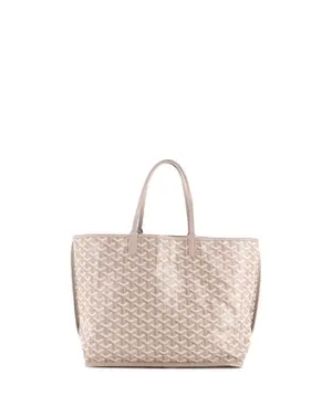 Goyard Pm Anjou Reversible Tote Embroidered Coated Canvas