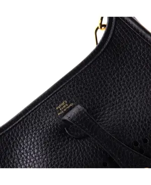 Hermès Tpm Evelyne Bag Gen Iii Clemence - Navy Blue