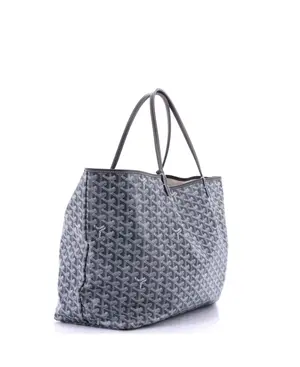 Goyard Gm Saint Louis Tote Coated Canvas - Gray