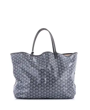 Goyard Gm Saint Louis Tote Coated Canvas - Gray
