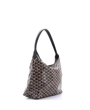Goyard Boheme Hobo Coated Canvas - Black