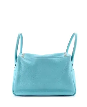 Hermès 34 Lindy Bag Clemence - Blue