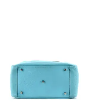 Hermès 34 Lindy Bag Clemence - Blue