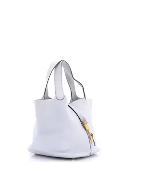 Hermès Mm Picotin Lock Bag Clemence