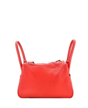 Hermès 26 Lindy Bag Clemence - Red