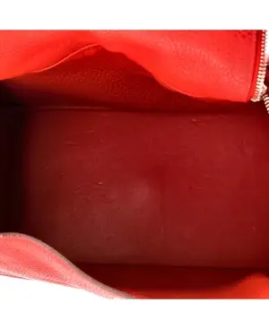 Hermès 30 Lindy Bag Clemence - Red
