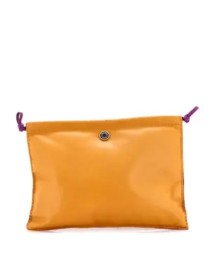 Hermès Pilo Pouch Milo Lambskin And Swift - Brown