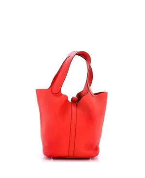 Hermès Mm Picotin Lock Bag Clemence
