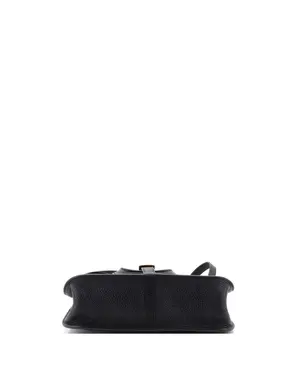 Hermès 25 Halzan Bag Clemence - Black