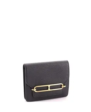 Hermès Roulis Slim Wallet Chevre Mysore
