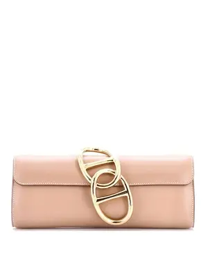 Hermès Egee Clutch Tadelakt - Neutral