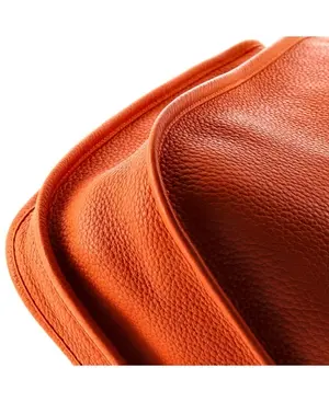 Hermès Gm Evelyne Bag Gen Iii Clemence - Orange