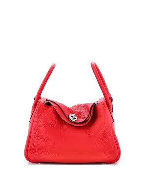 Hermès 26 Lindy Bag Clemence - Red