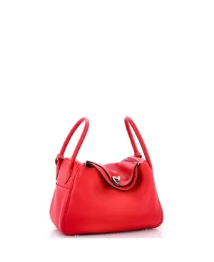 Hermès 26 Lindy Bag Clemence - Red