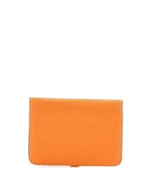 Hermès Dogon Compact Wallet Leather