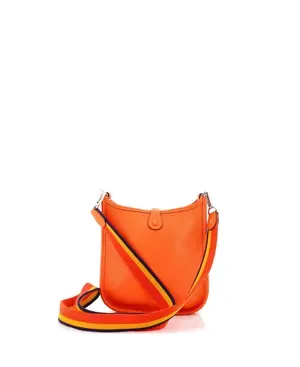 Hermès Tpm Evelyne Bag Gen Iii Clemence - Orange