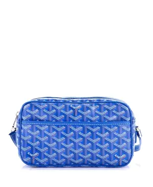 Goyard Cap Vert Bag Coated Canvas - Blue
