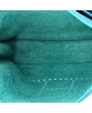 Hermès Gm Evelyne Bag Gen Iii Clemence - Blue