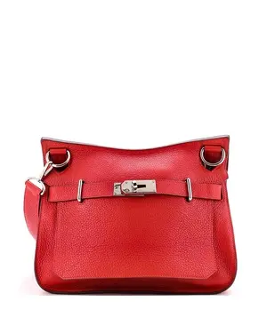 Hermès 31 Jypsiere Bag Clemence - Red