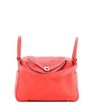 Hermès 30 Lindy Bag Clemence - Red