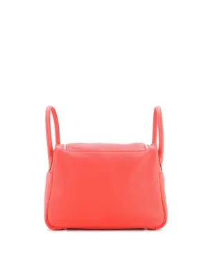 Hermès 30 Lindy Bag Clemence - Red