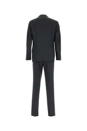 Brunello Cucinelli Dark Grey Flannel Suit