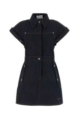 Givenchy Denim Shirt Mini Dress - Blue