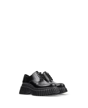 Camper Pix Bcn Leather Shoe - Black