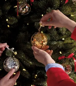Christofle Bouquet Givré Bauble