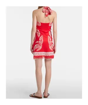 Farm Rio Halter Neck Dress