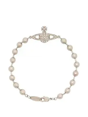 VIVIENNE WESTWOOD Orb Thames Mini Bracelet - Silver