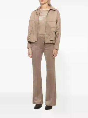 D.exterior Long-sleeve Sweater - Neutrals