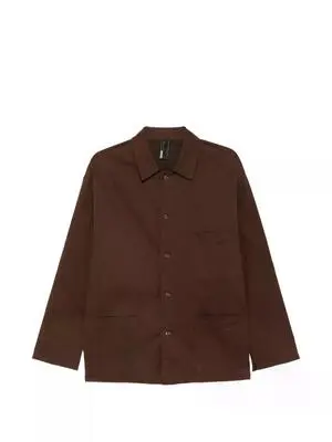 Imperial Button-up Patch-pocket Shirt Jacket