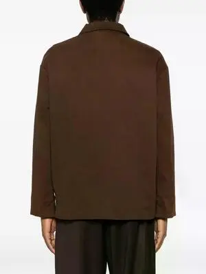 Imperial Button-up Patch-pocket Shirt Jacket