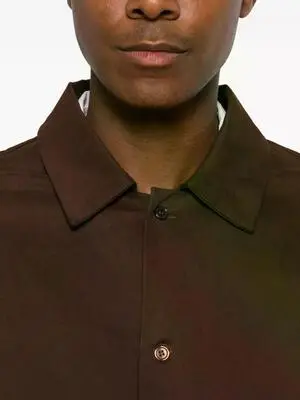Imperial Button-up Patch-pocket Shirt Jacket