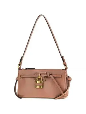 Chloé Mini Paddington Sling Pouch With Strap In Soft Leather
