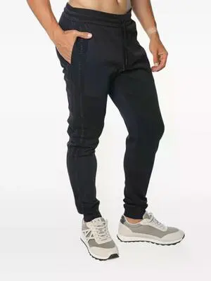 Armani Exchange Logo-tape Track Pants - Blue