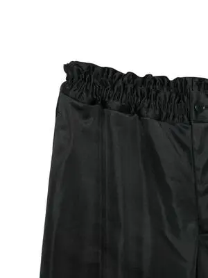 Comme Des Garçons Elasticated-waistband Tapered Trousers