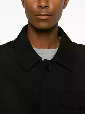Imperial Button-up Flap-pocket Shirt Jacket