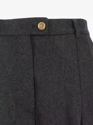 Dolce & Gabbana Pleated Straight-leg Trousers
