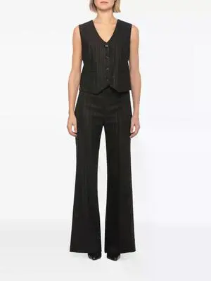 D.exterior Pinstripe Sequin-embellished Waistcoat