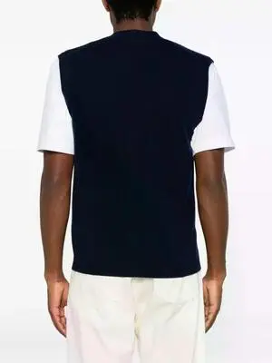 DANIELE FIESOLI Cashmere V-neck Vest