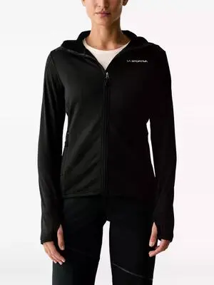 LA SPORTIVA Chill Logo-print Zip-up Hoodie - Black