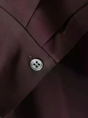 Theory Blouson-sleeve Silk Blouse