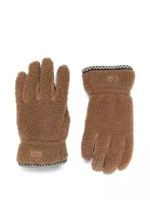UGG Braid Gloves - Brown